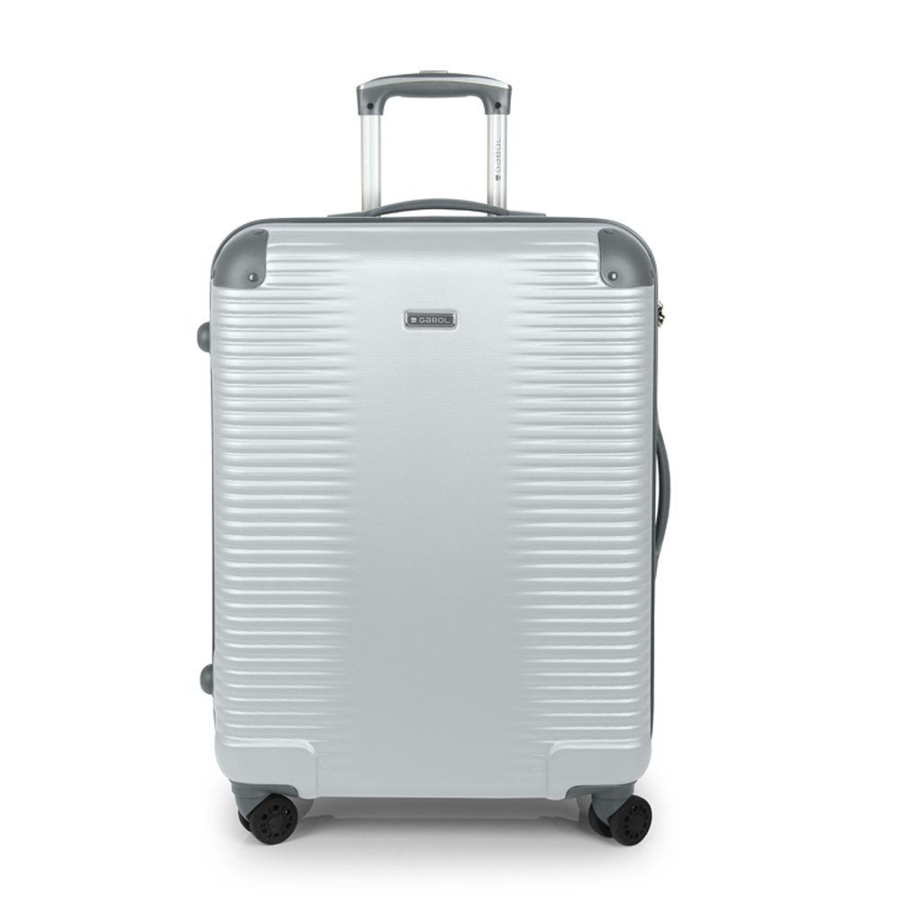 Valise Moyenne M BALANCE matériel ABS Gris argent | Bagzland